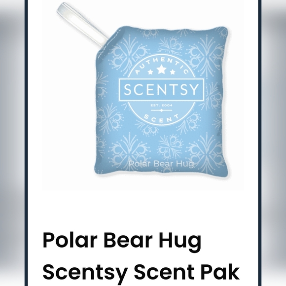 Scentsy | Other | Nib Scentsy Scent Pak Polar Bear Hug | Poshmark